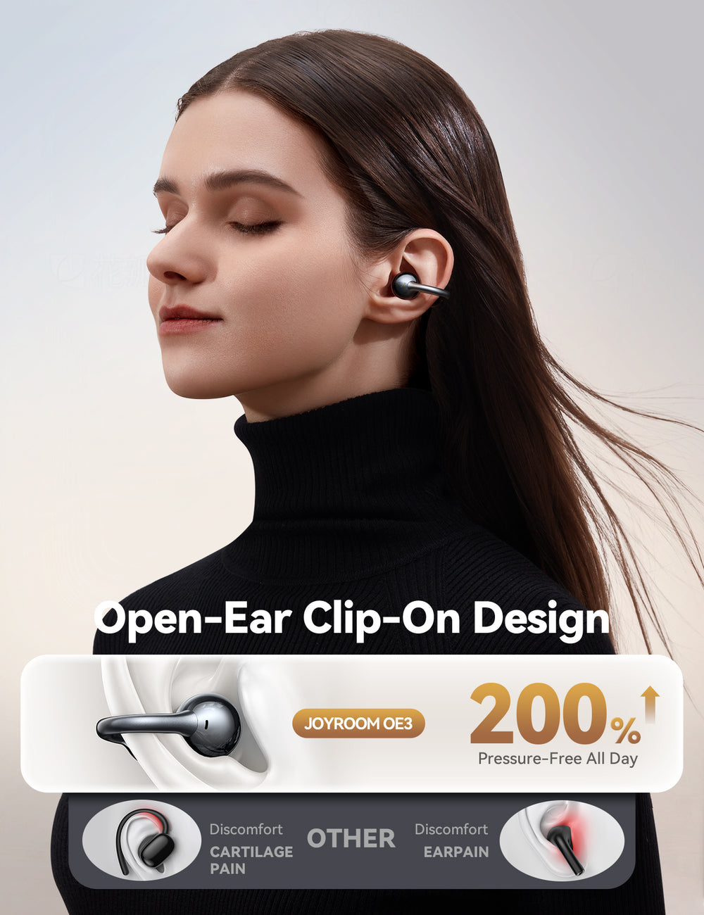 JOYROOM JR-OE3 Open-Ear Self-AdaptiveTrue Wireless Earbuds